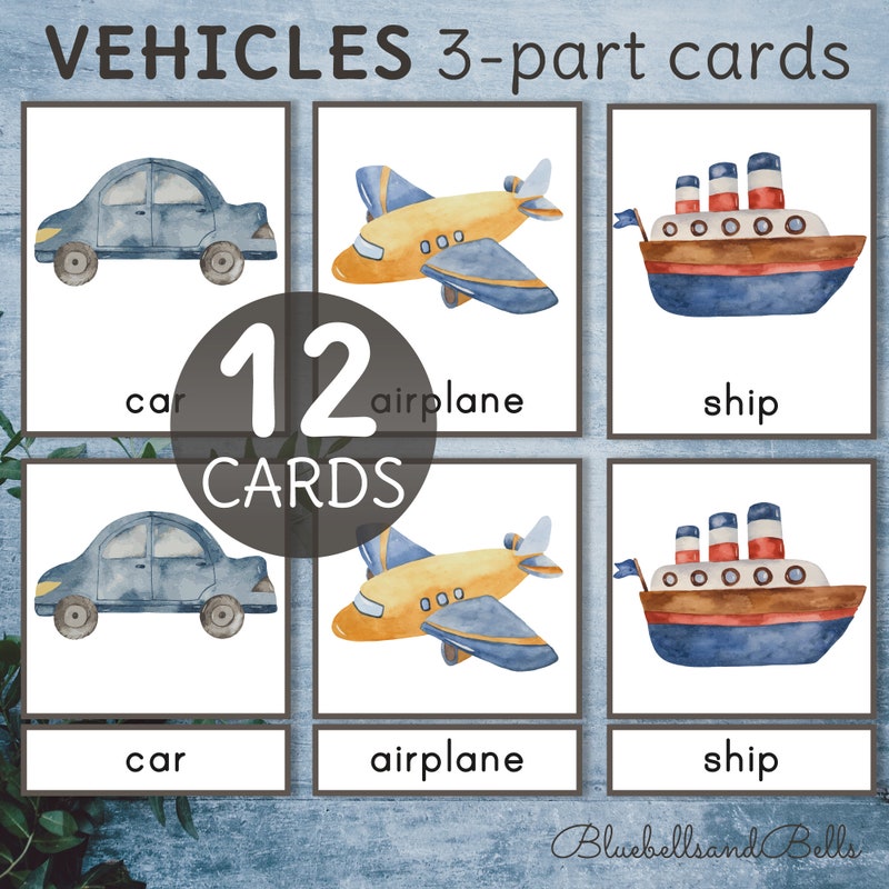Vocabulary Cards - Etsy
