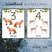 Woodland Animals Number Flashcards 1-10. Nature Counting Cards 1-10 ...