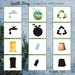Earth Day Shadow Matching Cards. Montessori Preschool Printable ...