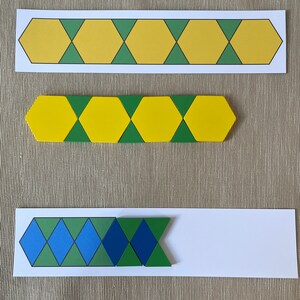 Pattern Blocks Templates Repeating Pattern. Shape Matching Activity for ...