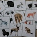 Woodland Animal Montessori Printable Shadow Matching Cards. - Etsy