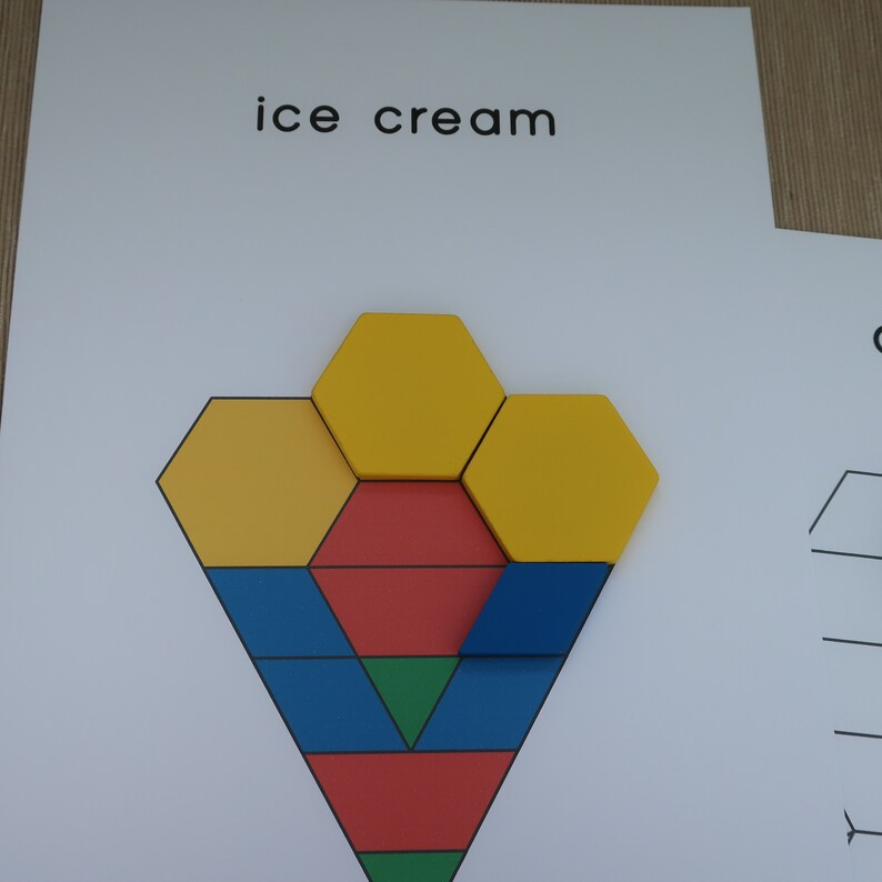 Summer Pattern Blocks Templates. Summer Printable Preschool - Etsy