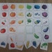 Color Matching Printable Fruits and Veggies. Toddler Sorting Activity ...