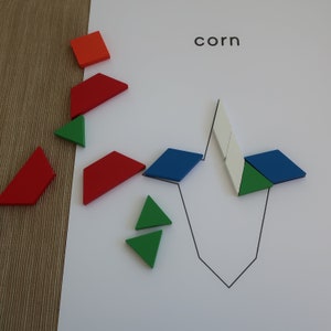 Fall Pattern Blocks Templates. Preschool and Kindergarten Printable ...