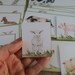 Mother and Baby Farm Animal Matching Cards and Flash Cards. Montessori ...