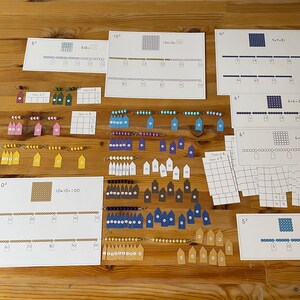 Skip Counting Montessori Square Chain Printable Labels, Control Charts ...