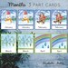 Months of the Year Montessori Printable Three Part Cards. - Etsy Canada
