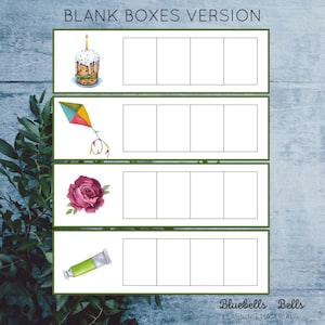 Montessori Moveable Alphabet Printable Cards for Letter Matching ...