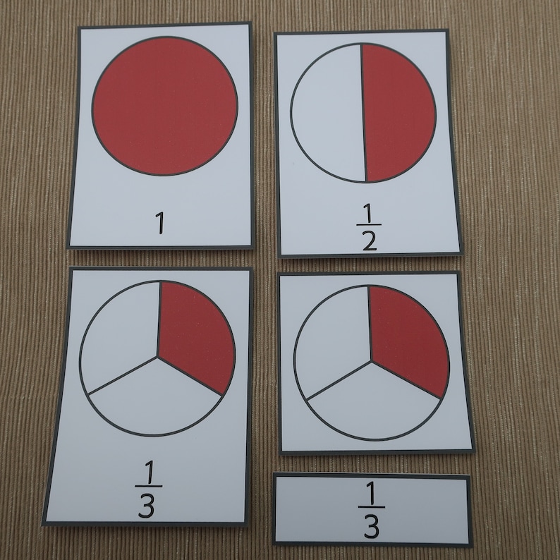 Fractions Preschool and Kindergarten Activities 1-6. - Etsy