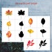 Autumn Shadow Matching Montessori Printable. Fall Nature Activity ...