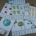 Earth Day Printable Count and Clip Cards 1-10. Spring Math Activity for ...