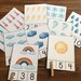 Weather Count and Clip Cards 1-10. Preschool Spring (Download Now) - Etsy