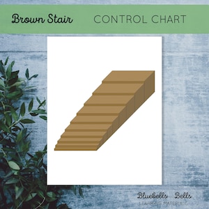 Montessori Brown Stair Extension Printable Patterns, Matching Cards and ...