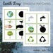 Earth Day Shadow Matching Cards. Montessori Preschool Printable ...