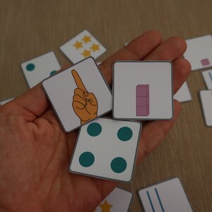 Number Chart 1-5 Toddler. Printable Number Representation Sorting ...