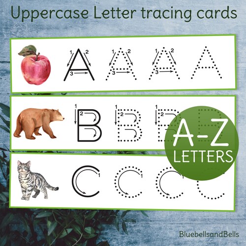 Preschool Printable Letter Tracing. Handwriting Preschool - Etsy