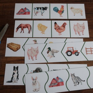 Farm Animal Cutting Strips. Preschool Scissor Practice Worksheets ...
