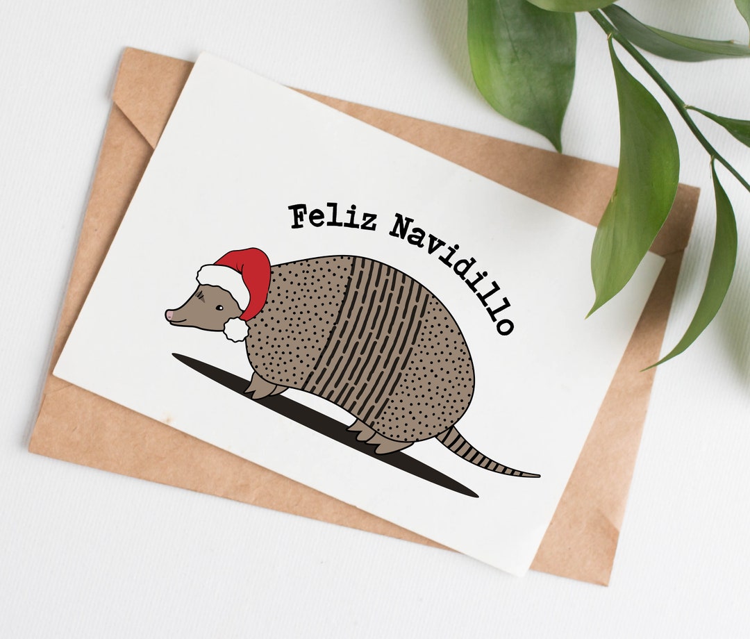 Armadillo Christmas Card, Armadillo Texas Christmas Cards From Us ...