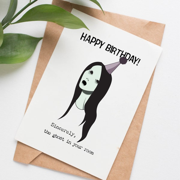 Creepy Birthday Card - Etsy