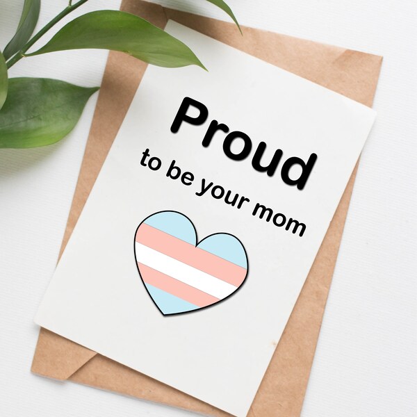 Trans Birthday Card - Etsy