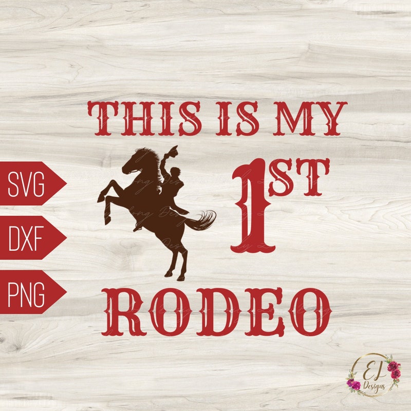 1st Rodeo - Etsy
