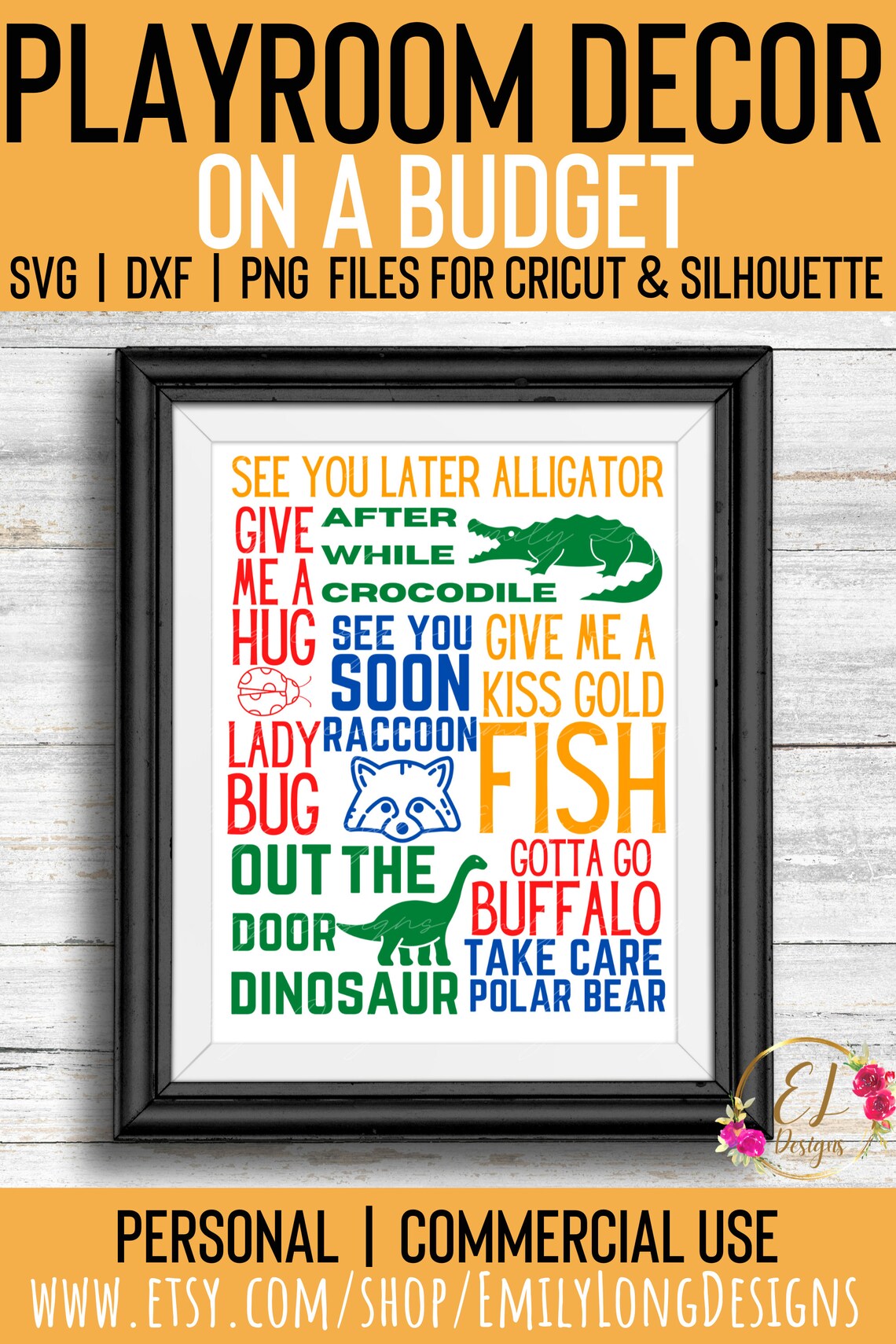 Colorful Wall Art for Kids Goodbye Print Preschool Sign - Etsy