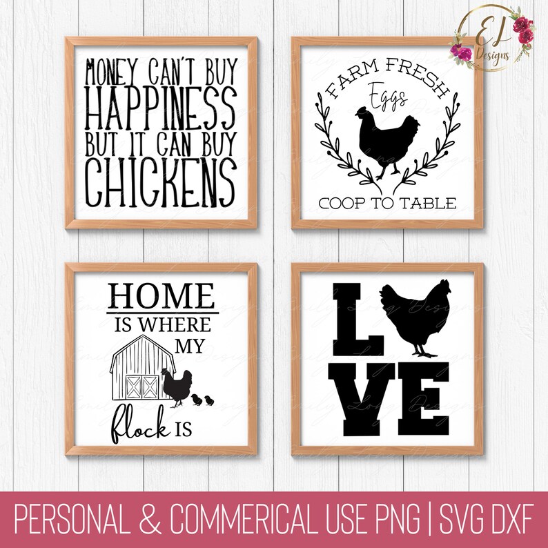 Chicken SVG Bundle | Chicken Saying Svg | Mama Hen SVG | Farm Sweet ...