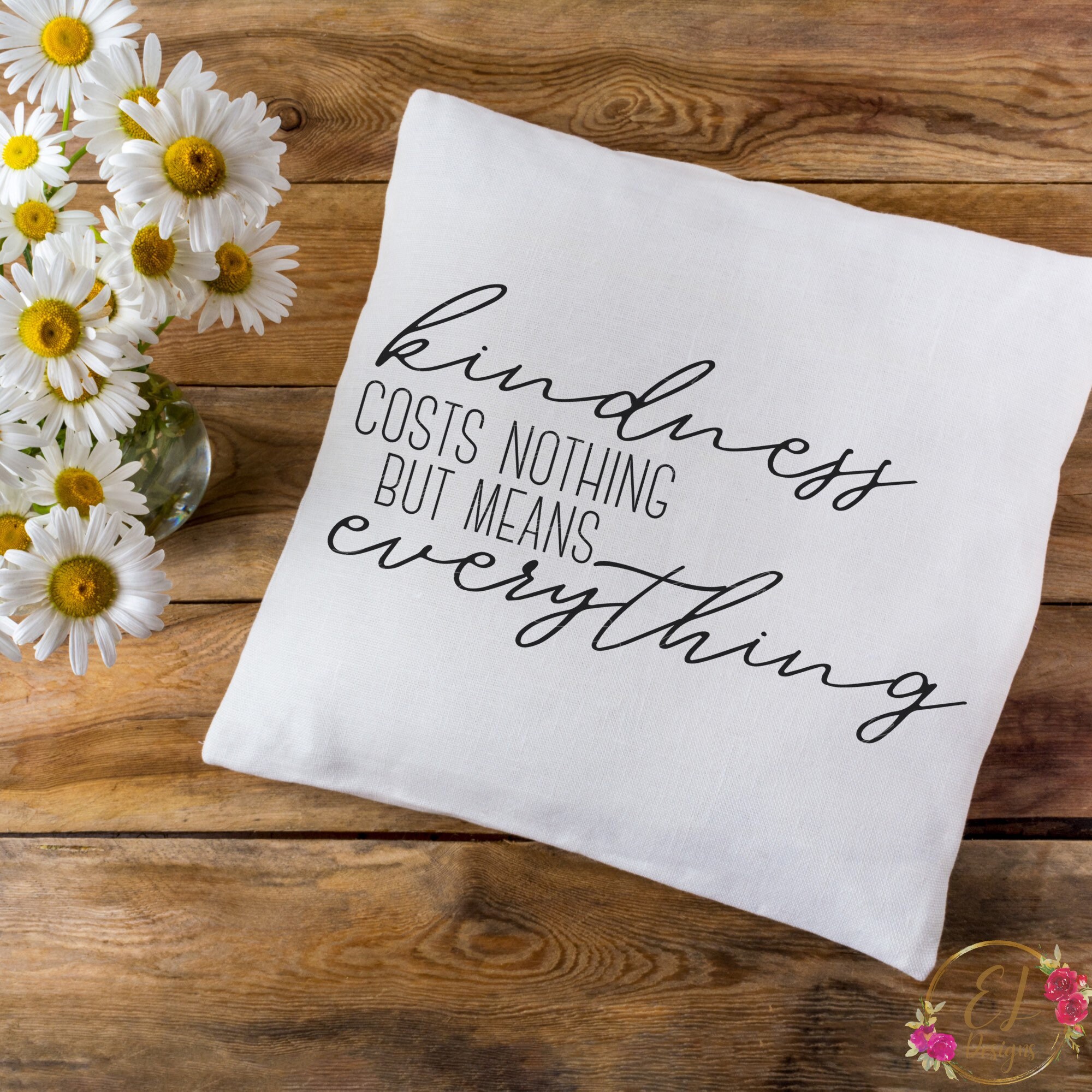 Kindness Svg Kindness Costs Nothing but Means Everything Svg | Etsy