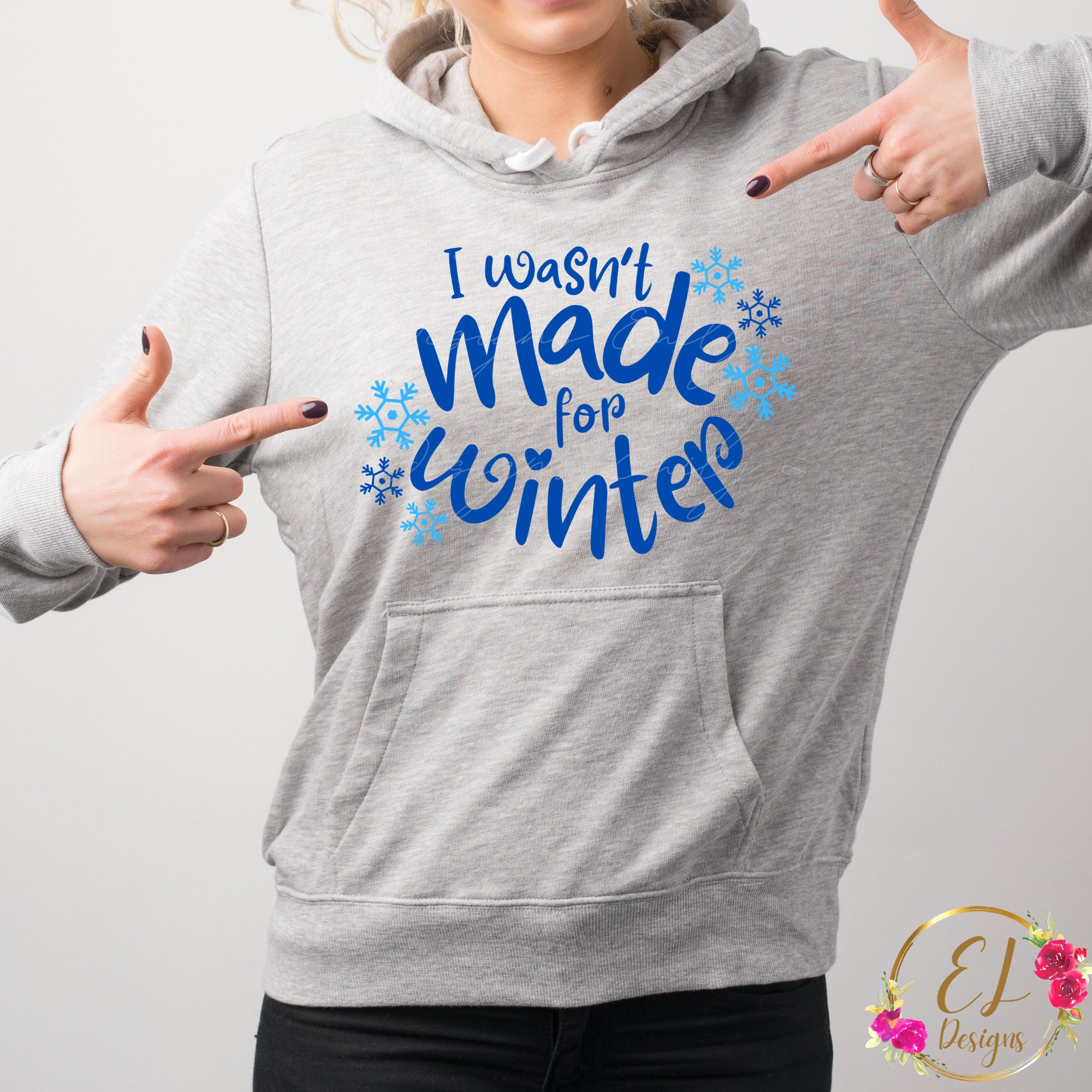 Not Made for Winter SVG Winter SVG Sarcastic Saying | Etsy