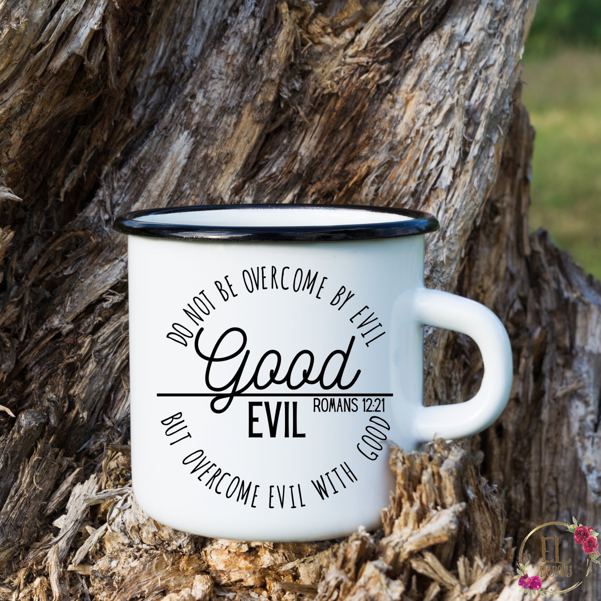 Bible Verse SVG | Good Over Evil SVG | Romans 12 21 | Christian Sticker ...