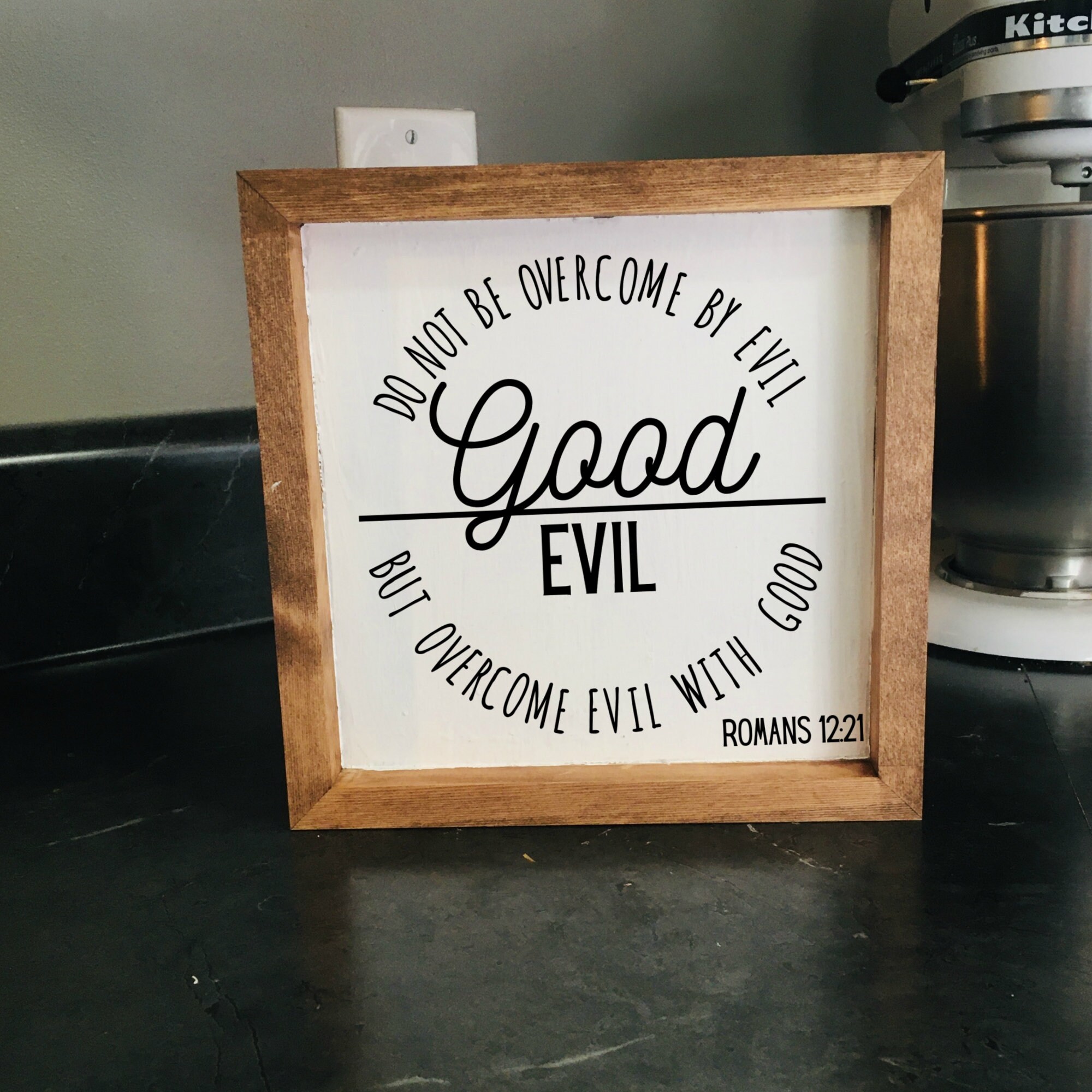 Bible Verse SVG Good Over Evil SVG Romans 12 21 - Etsy Canada