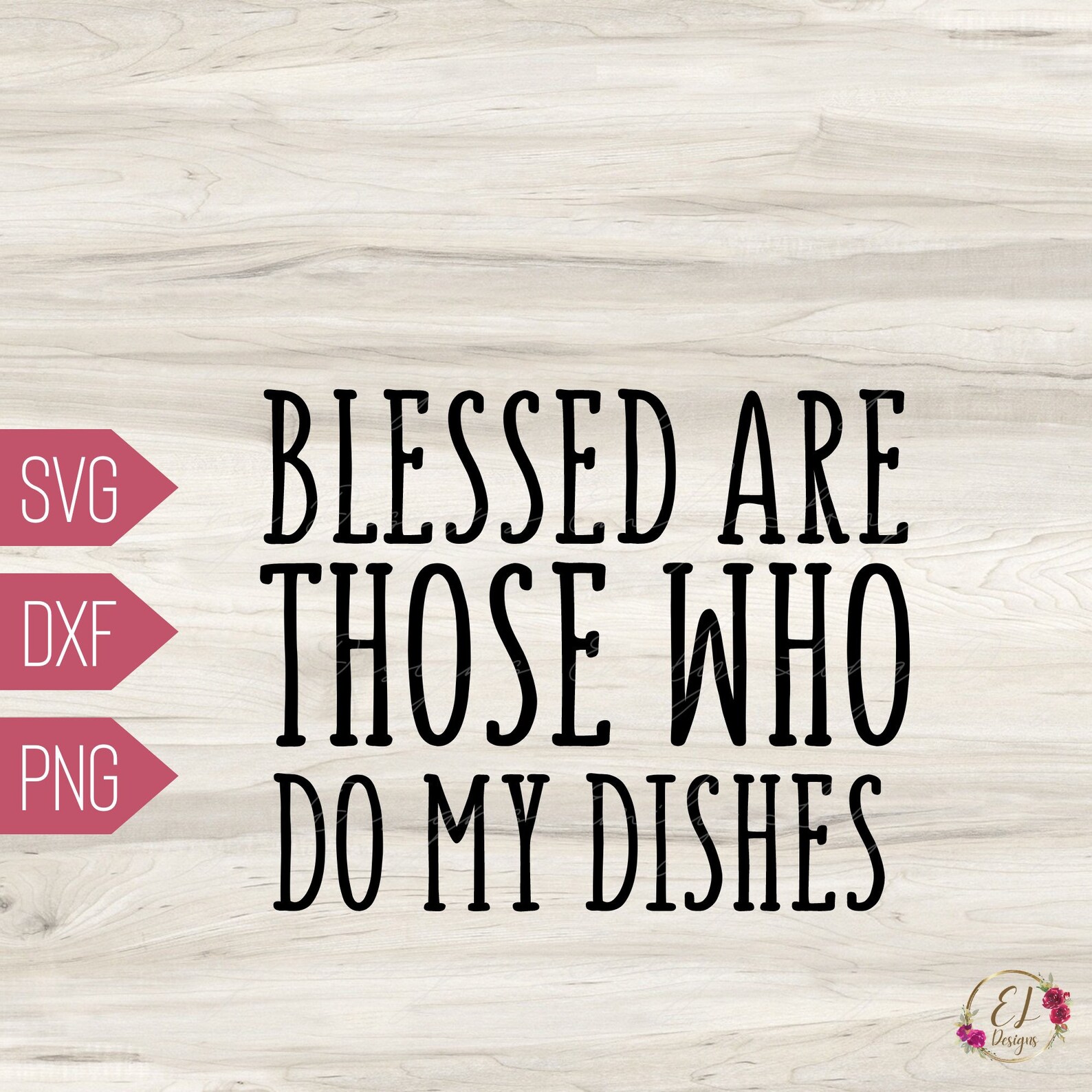 Take One or Do the Dishes You Choose SVG Blessed Are Those - Etsy Canada