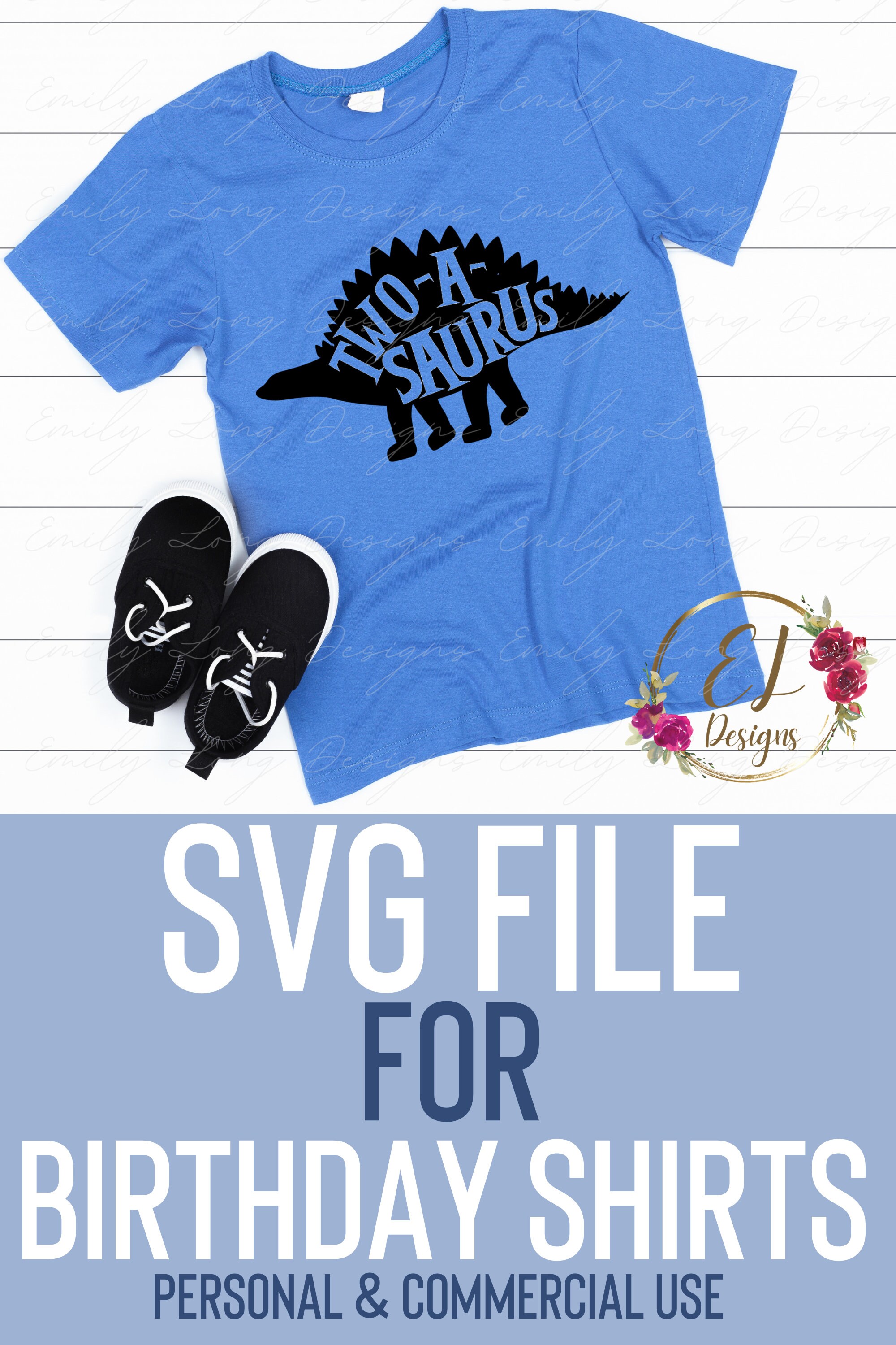 Dinosaur SVG Two A Saurus Svg 2nd Birthday SVG Boys | Etsy Canada