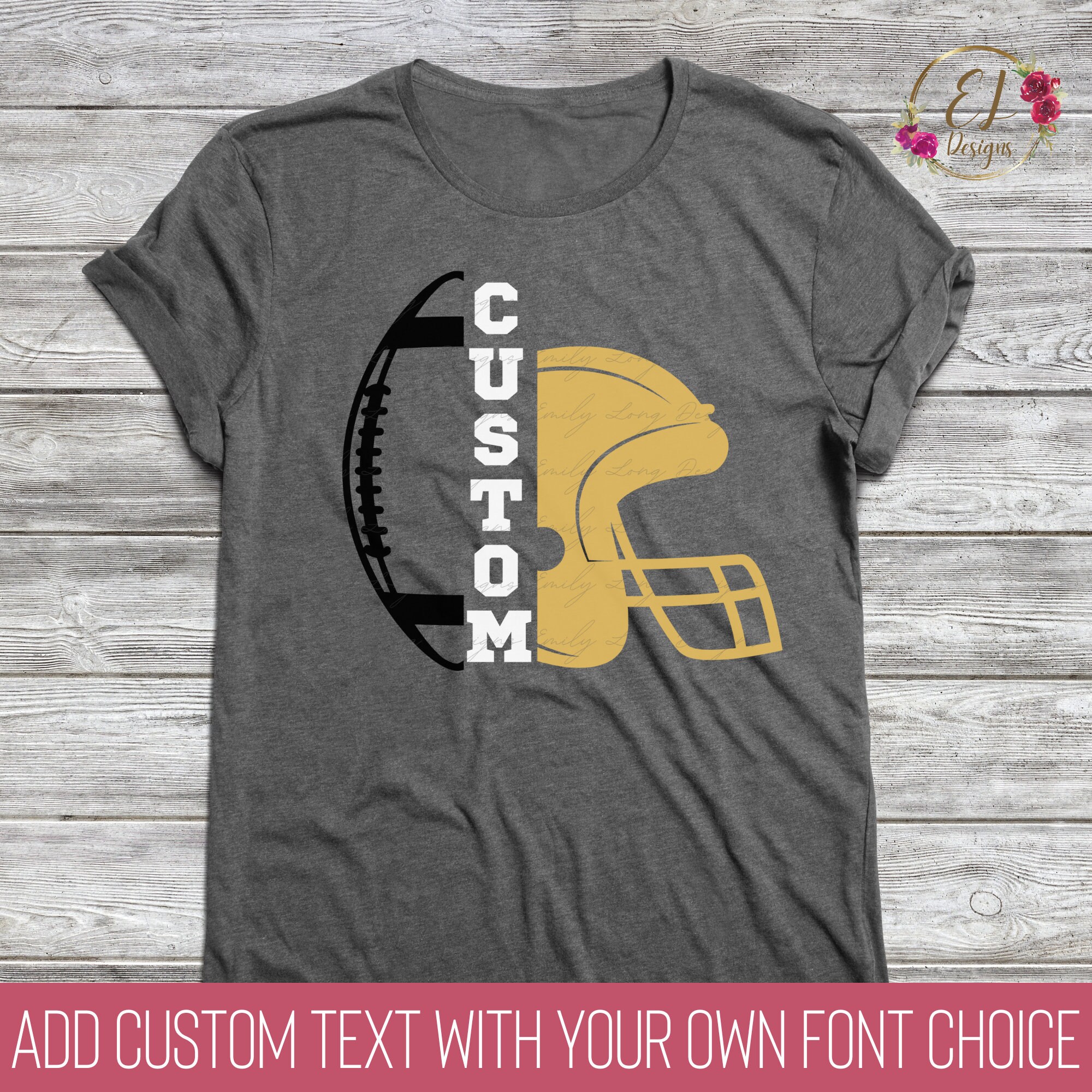 Custom Football SVG Football Team SVG Football Helmet Svg - Etsy