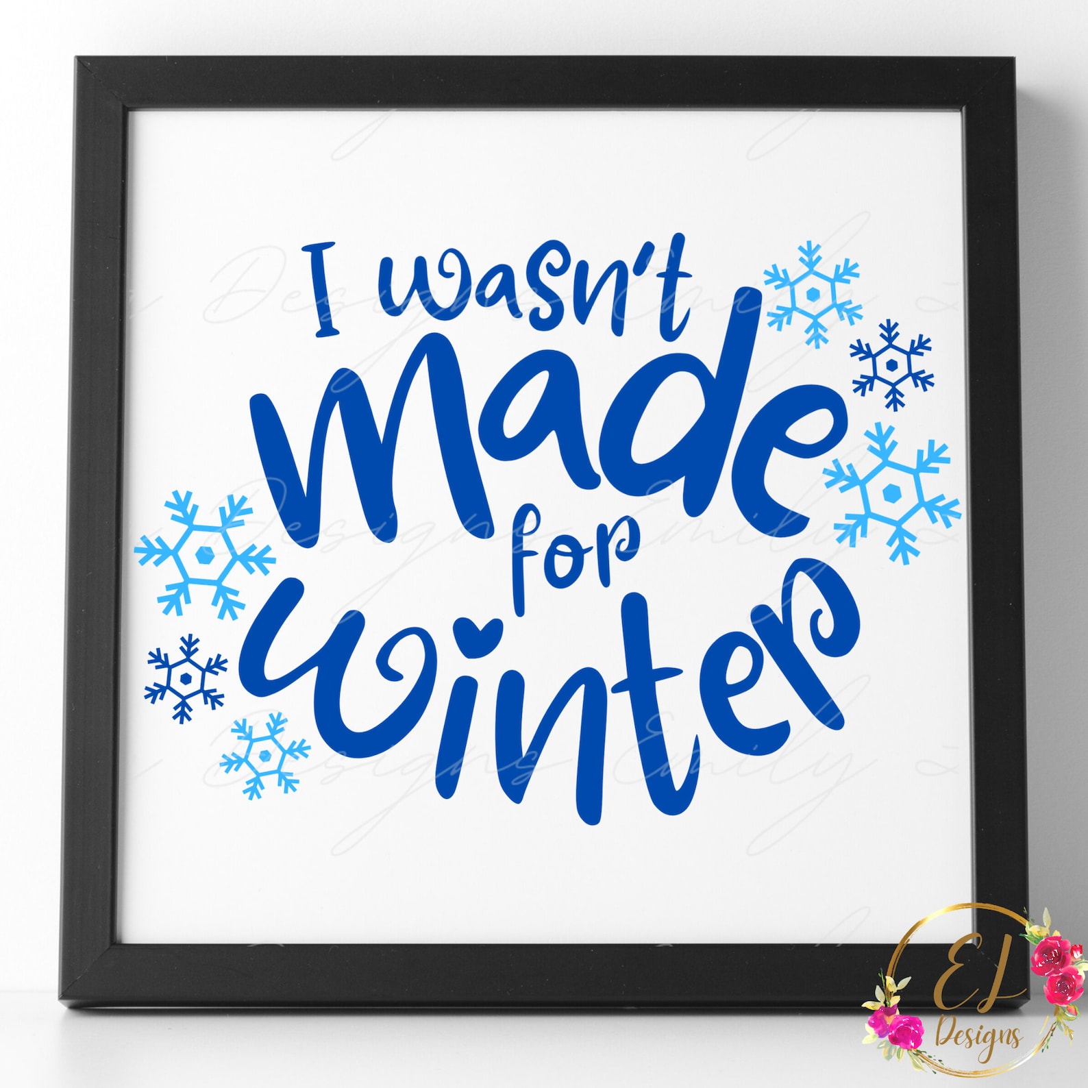 Not Made for Winter SVG Winter SVG Sarcastic Saying - Etsy