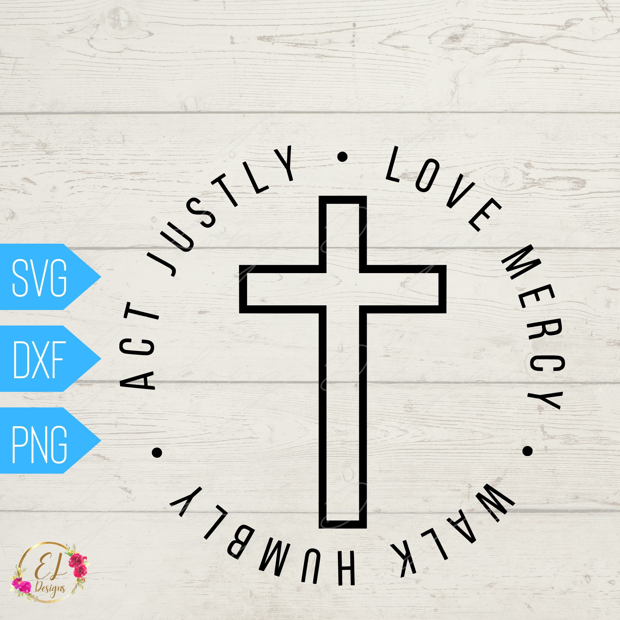 Bible Verse SVG Bundle Act Justly SVG Micah 6:8 Shirt | Etsy Ireland