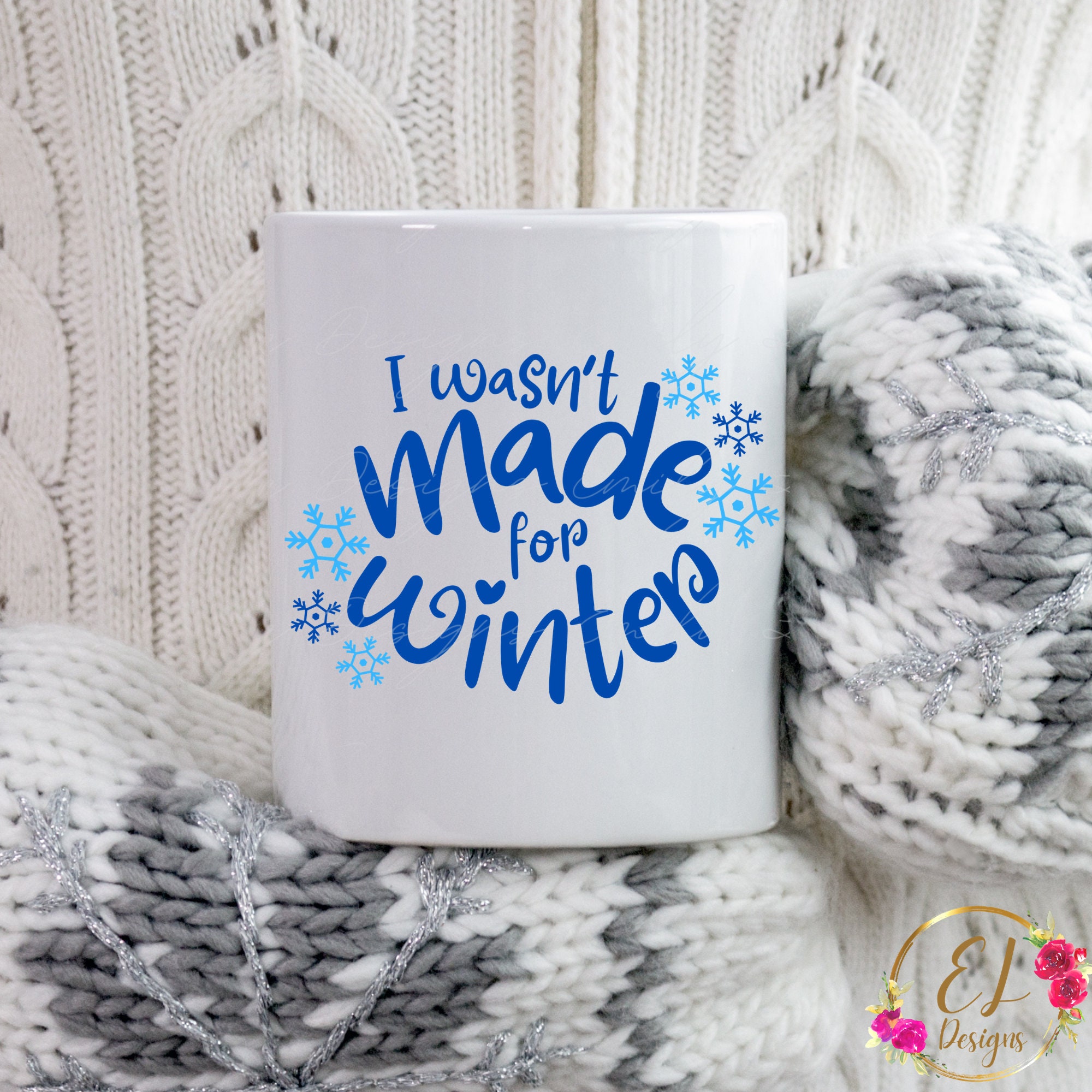 Not Made for Winter SVG Winter SVG Sarcastic Saying | Etsy