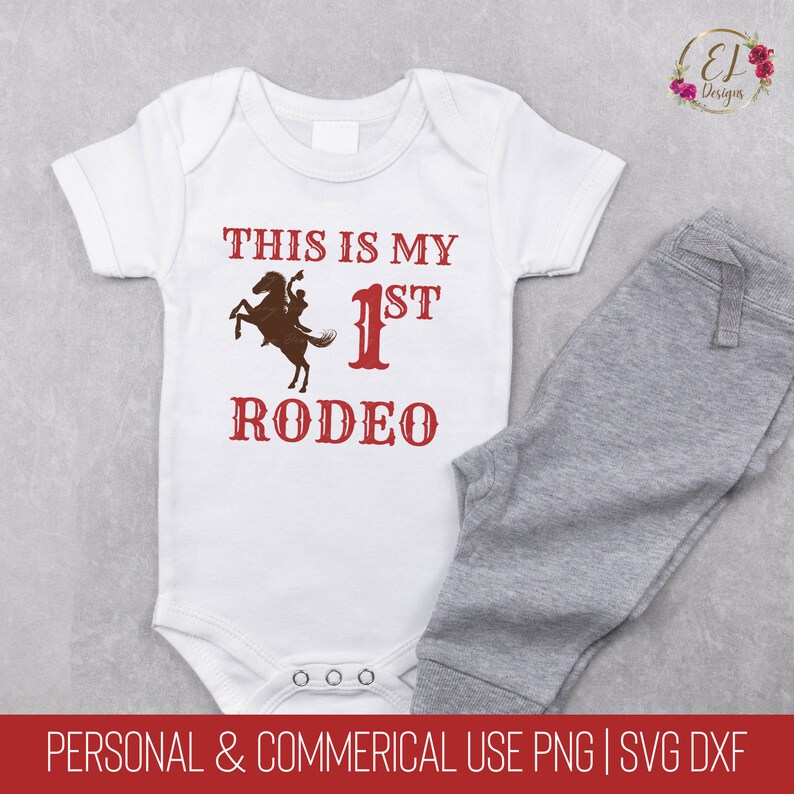 First Birthday SVG | My 1st Rodeo Svg | 1st Birthday SVG | Boys ...