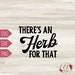There’s an Herb for That SVG | Homesteader Svg | Homesteading SVG ...
