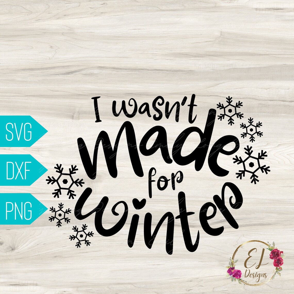 Not Made for Winter SVG Winter SVG Sarcastic Saying - Etsy