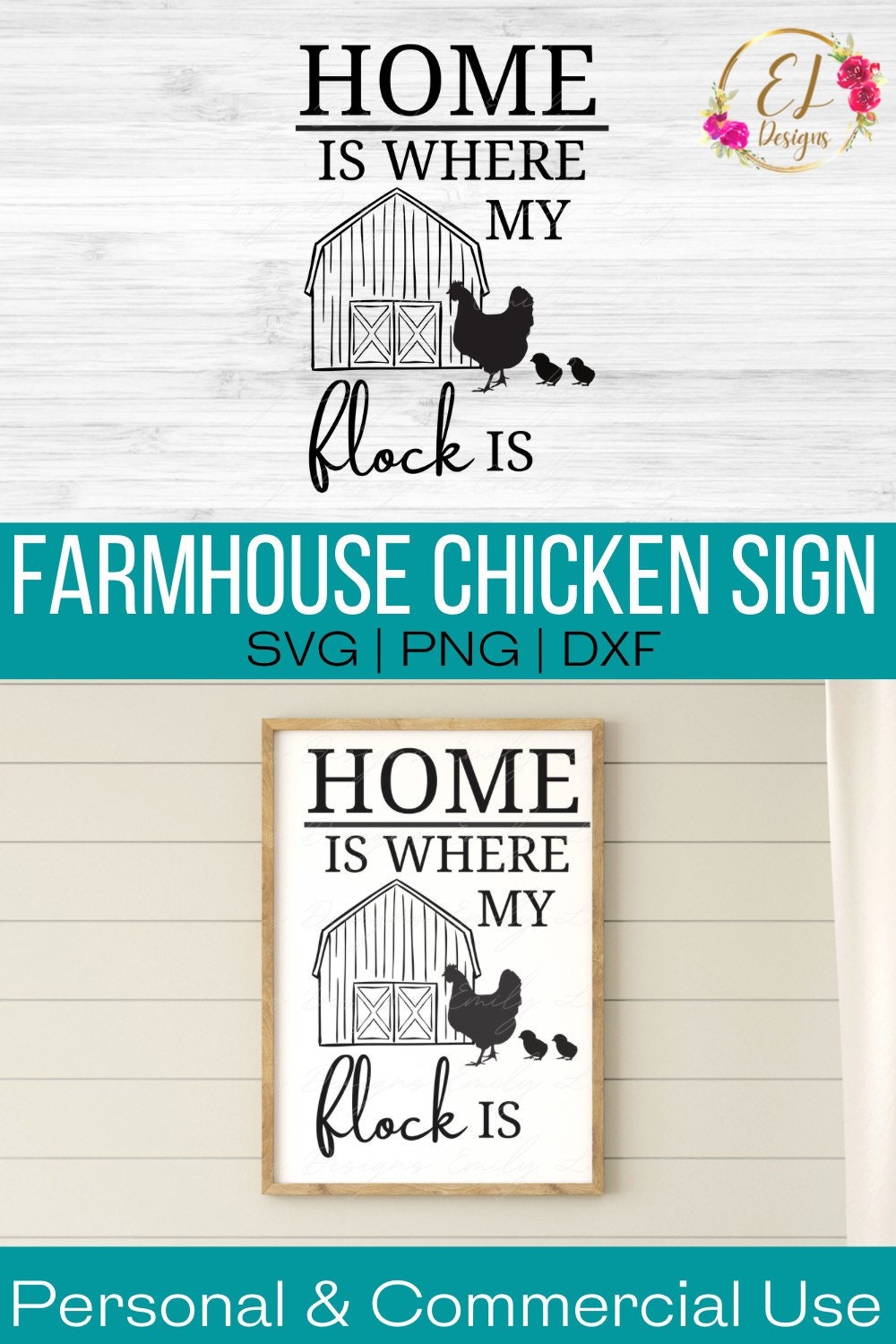 Chicken Farm SVG Chicken Coop SVG Farmhouse Decor Svg | Etsy