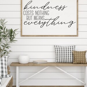 Kindness Svg | Kindness Costs Nothing but Means Everything Svg | Be ...