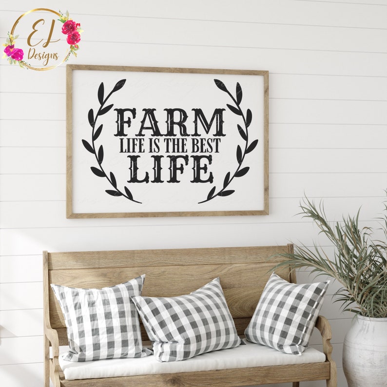 Farm Life Svg Farm Signs Svg Farmhouse Svg Farmers Svg - Etsy