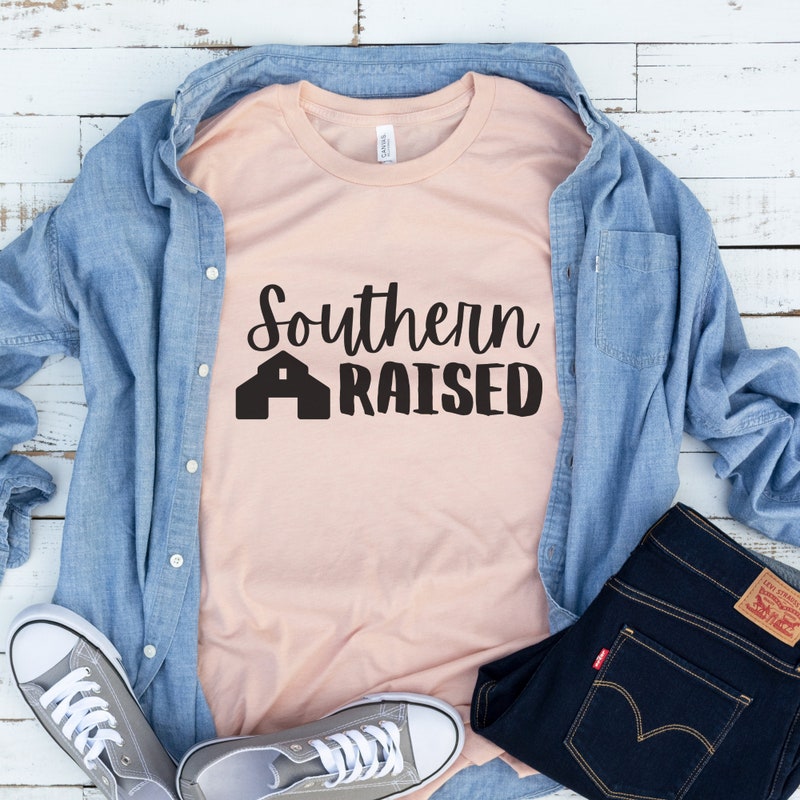 Southern Raised Svg - Etsy