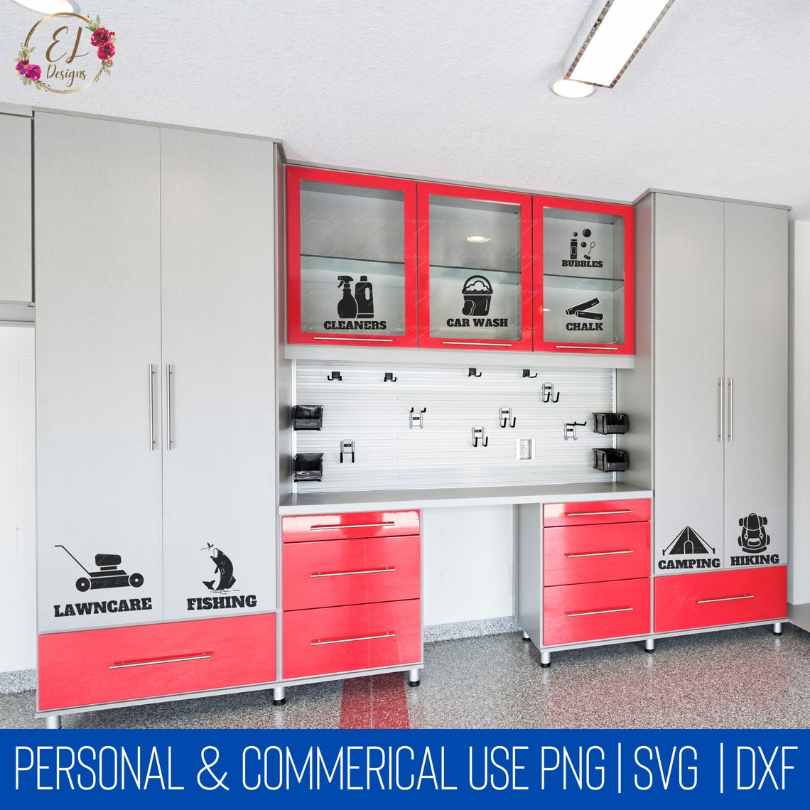 Garage Labels SVG | Outside Toy Bin Labels Svg | Mega SVG Bundle ...