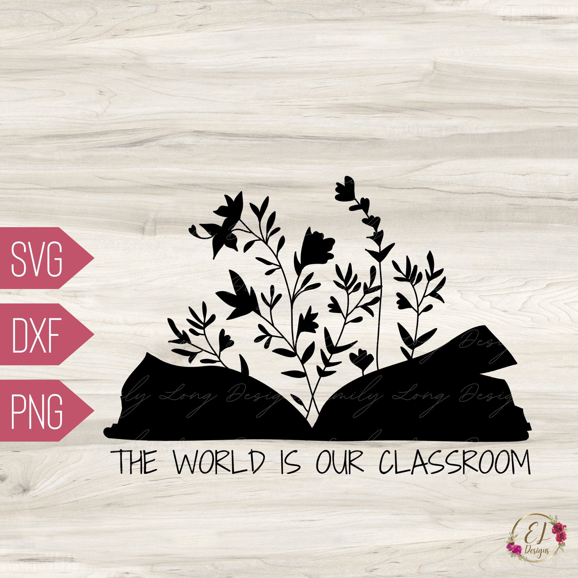 The World is Our Classroom SVG | Homeschool SVG | Homeschool Shirt Svg ...