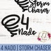 4 Nado Storm Chaser SVG Bundle | Fournado Svg | 4th Birthday SVG | Mom ...