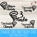 3 Nado Storm Chaser SVG Bundle | Three Nado Svg | 3rd Birthday SVG ...
