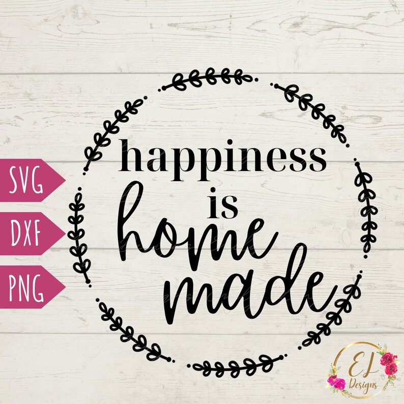 Happiness is Homemade Svg Farm Signs Svg Farmhouse Svg - Etsy