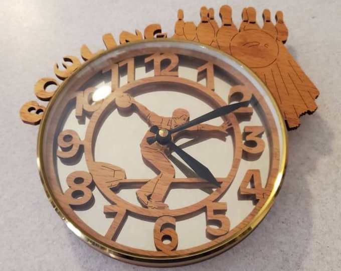 Bowling Clock - Etsy